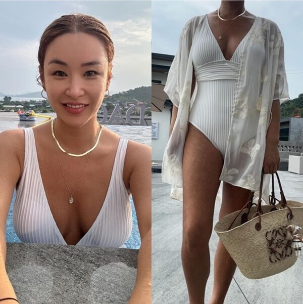 배윤정, 13kg 감량 후 섹시 비키니 자태 공개…‘워킹맘의 빛나는 변신’